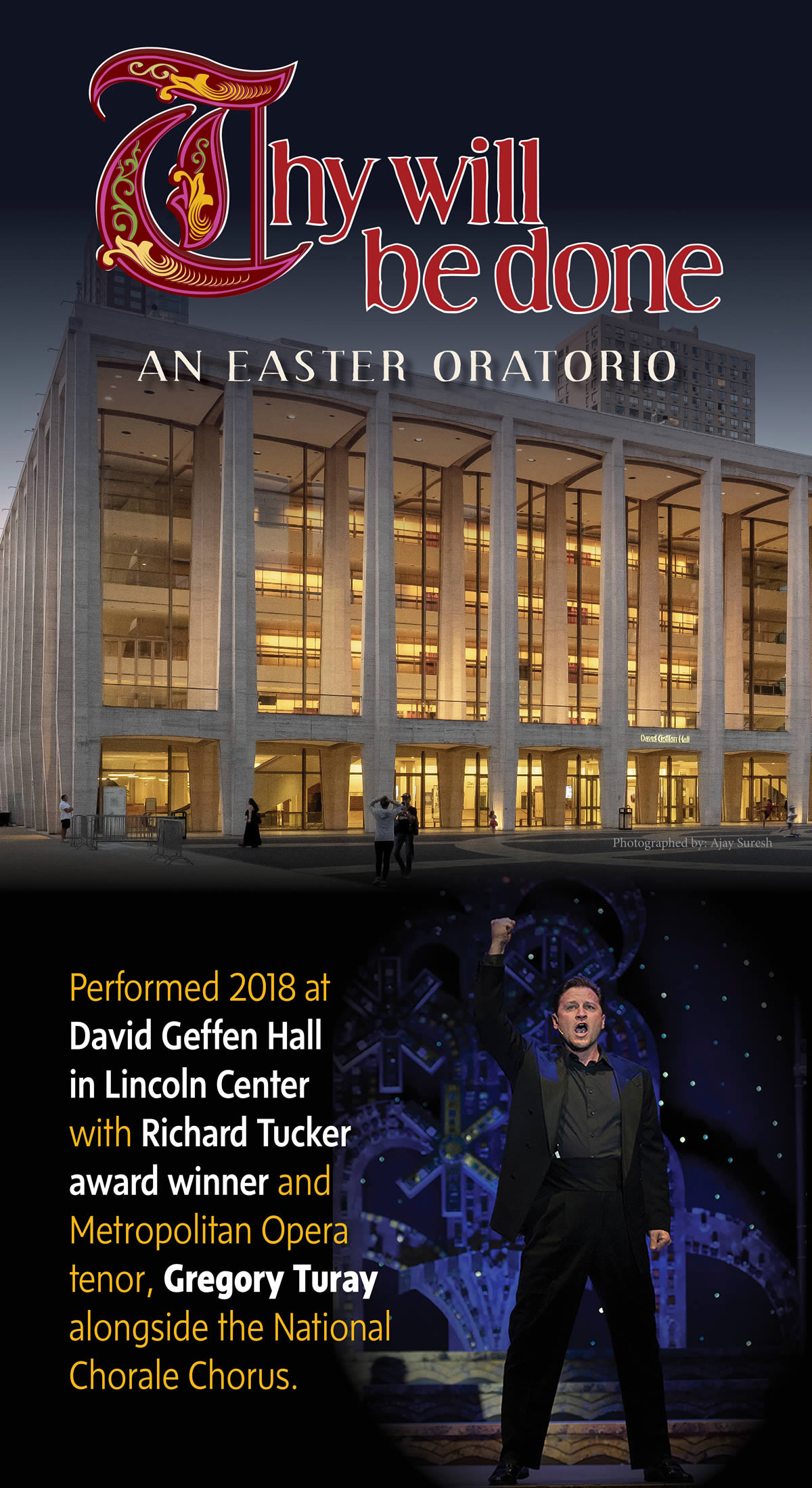 Thy Will Be Done Oratorio | Performance music